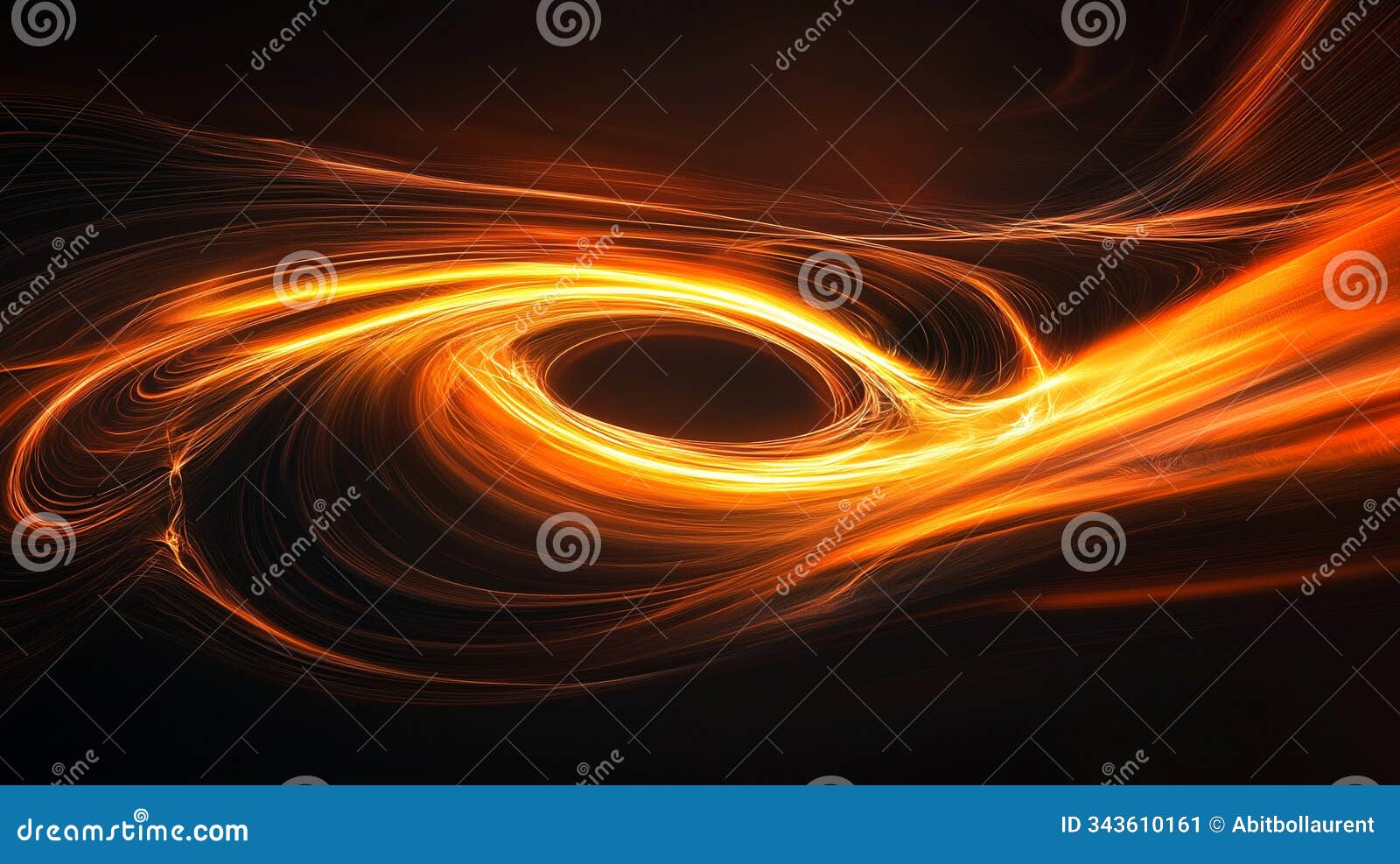 Flowing Black and Red Lines Form a Vortex or Stylized Eye, Evoking ...