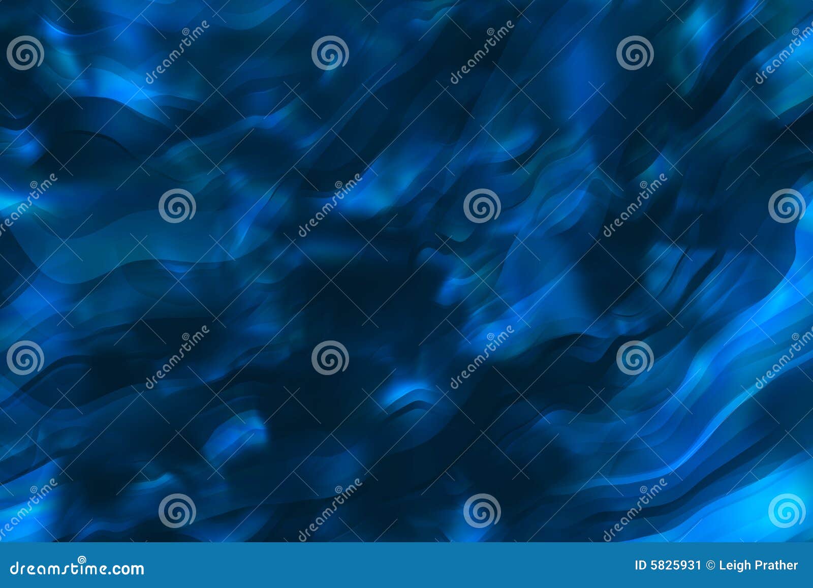 Flowing blue background stock illustration. Illustration of aqua - 5825931