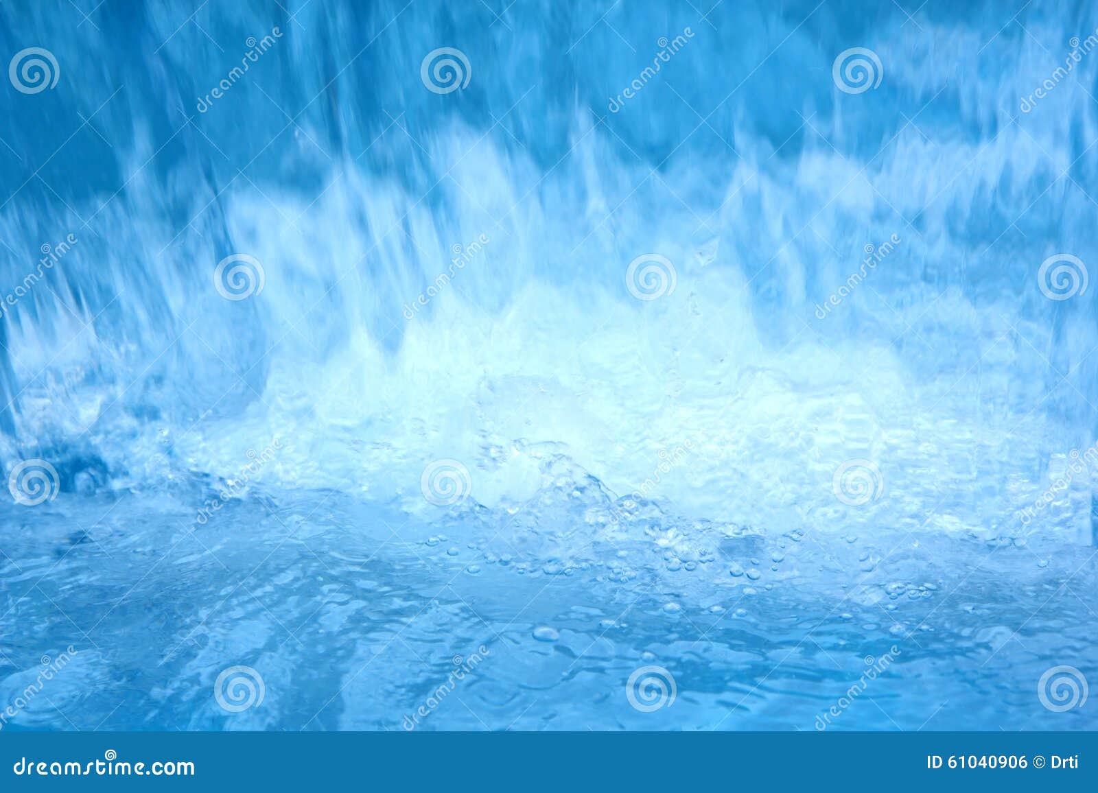 Flowing blue water stock photo. Image of ideas, purity - 61040906