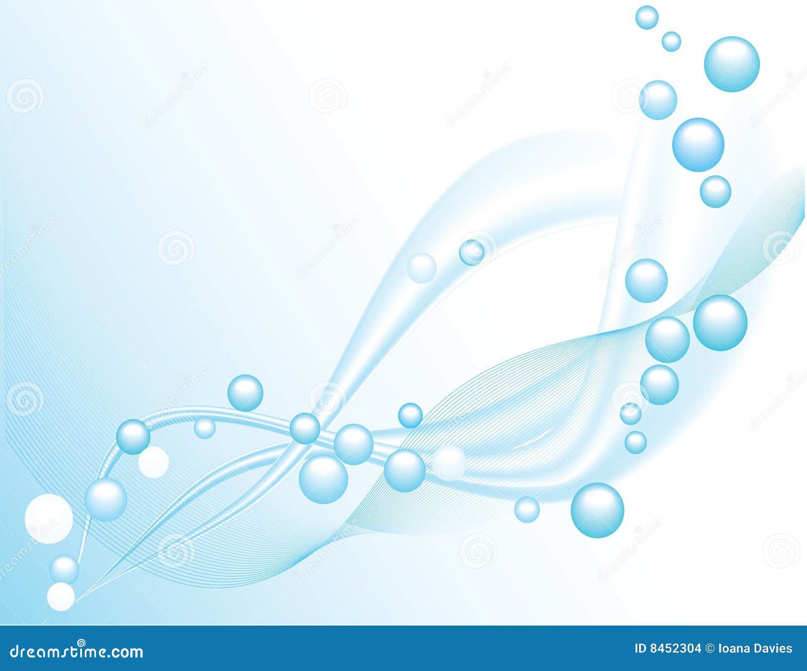 Flowing bubbles stock vector. Illustration of blend, overlay - 8452304