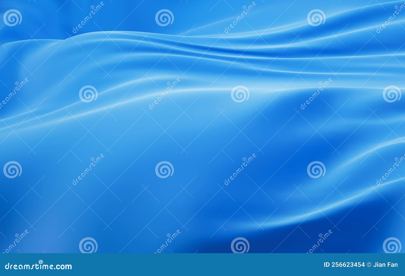 Flowing Cloth Background, 3d Rendering Stock Illustration ...