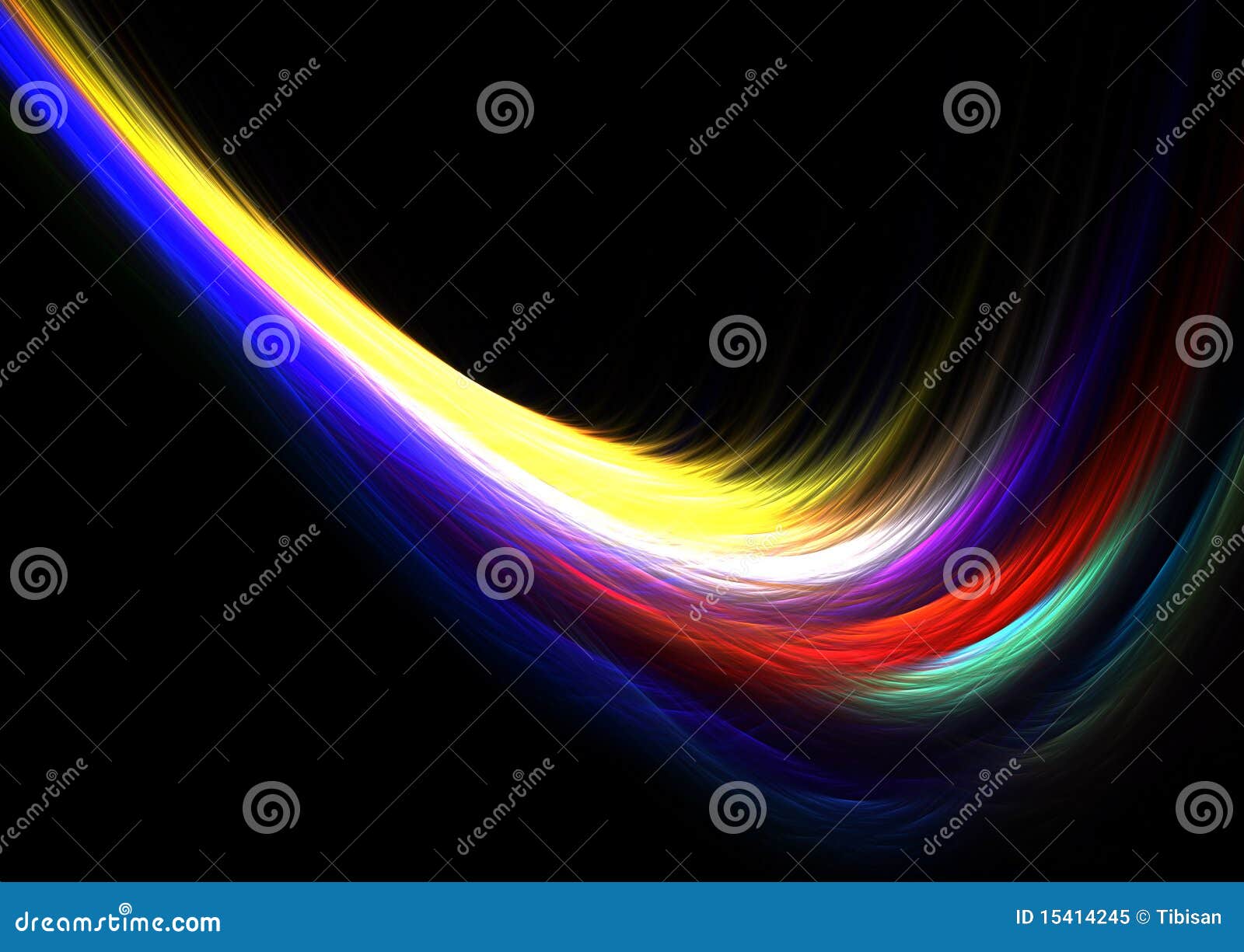 Flowing colors stock illustration. Illustration of propagation - 15414245