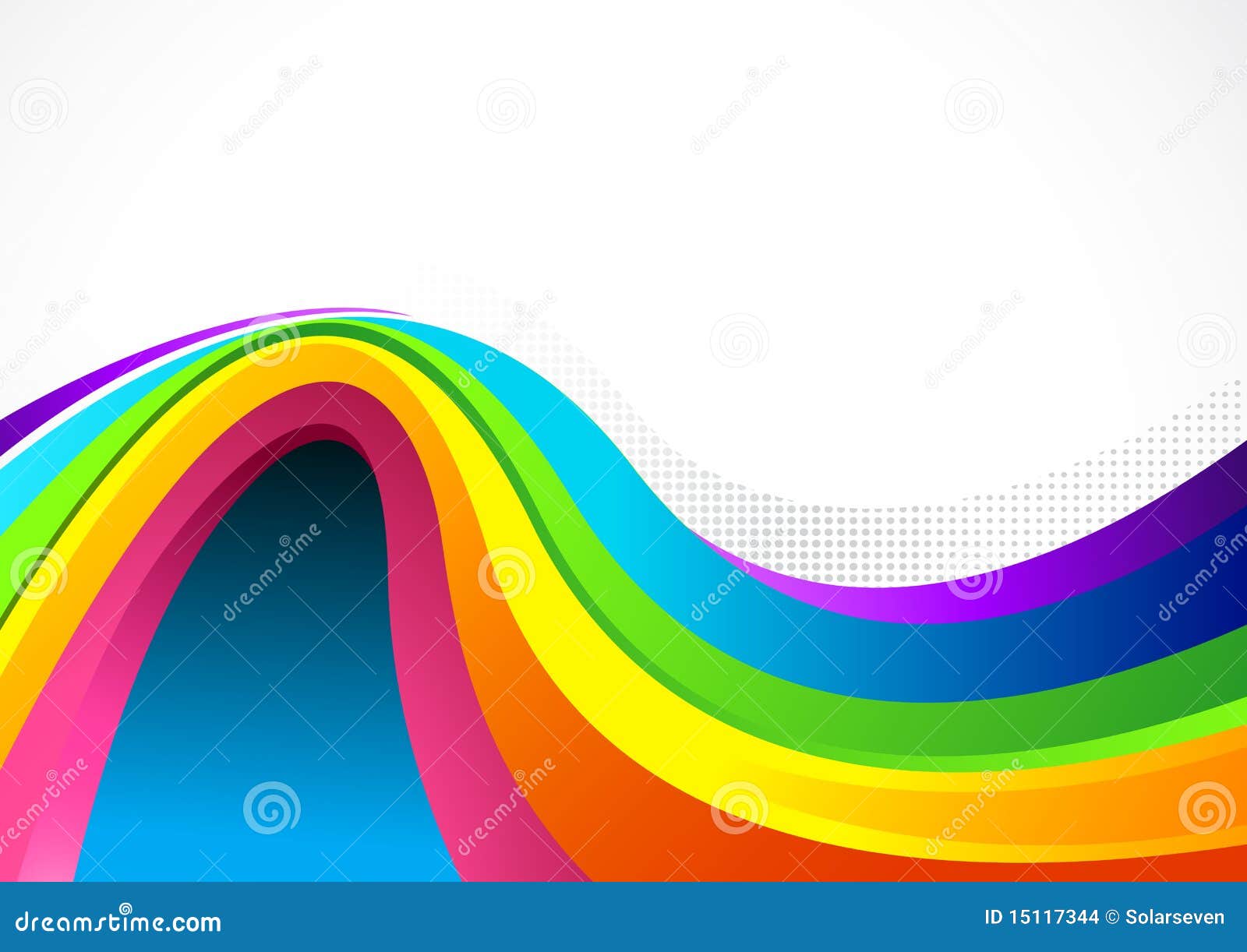 Flowing Colour Background stock vector. Illustration of background ...