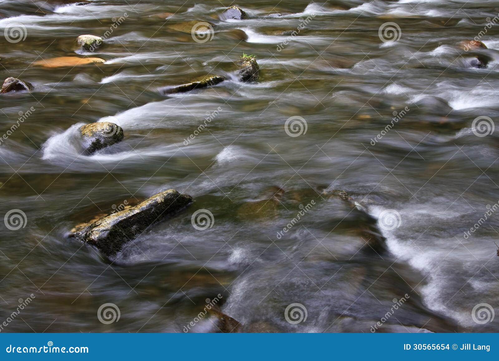 Flowing Creek Water stock photo. Image of outdoor, stream - 30565654