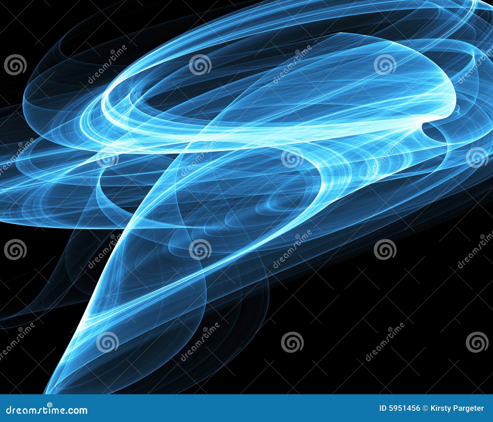 Flowing curves stock illustration. Illustration of digital - 5951456