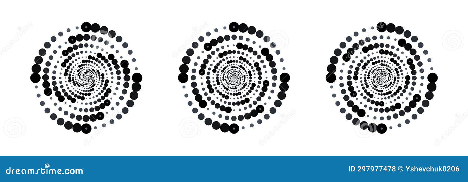 Flowing Dotted Line Wave. Half Tone Texture. Curve Half Tone Shape on ...