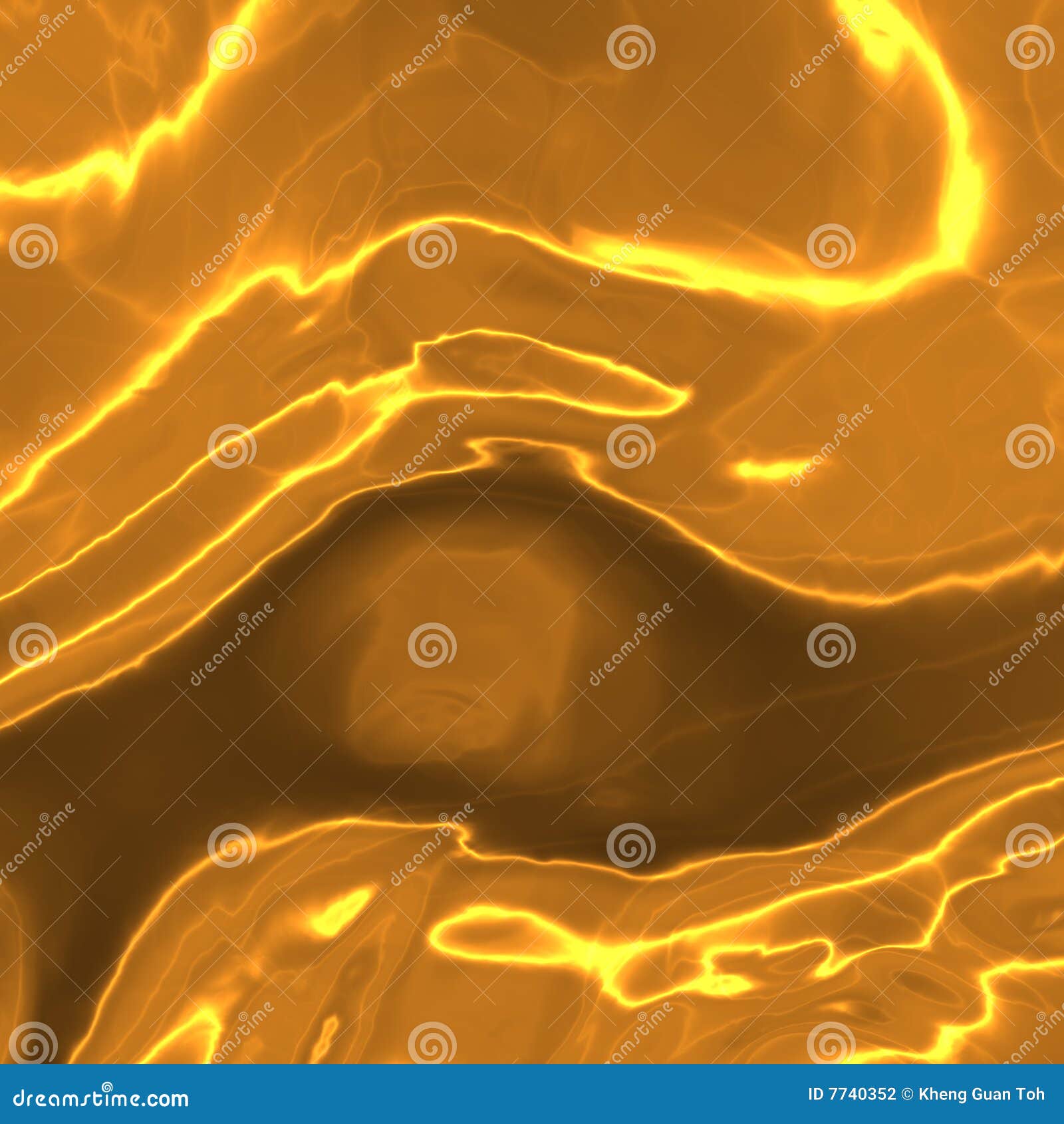 Flowing energy abstract stock illustration. Illustration of modern ...