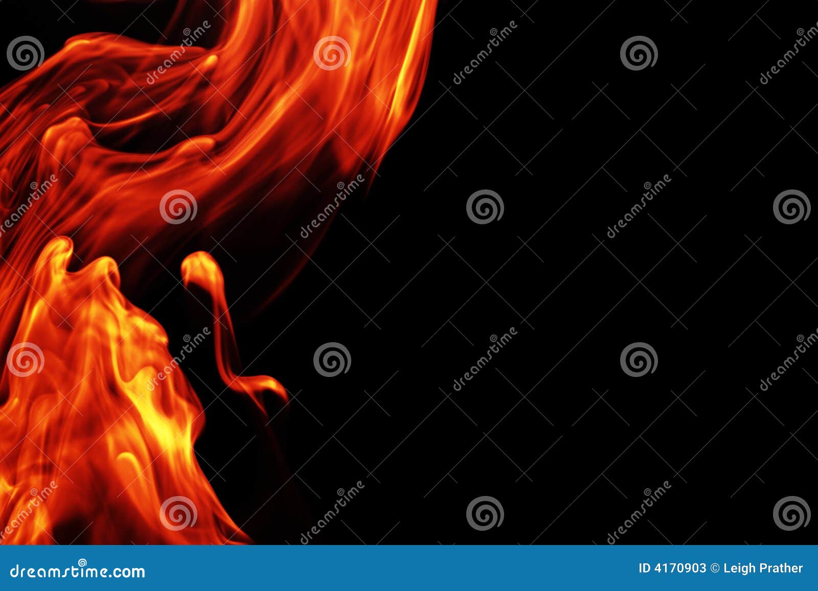 Flowing fire stock image. Image of blaze, flame, danger - 4170903
