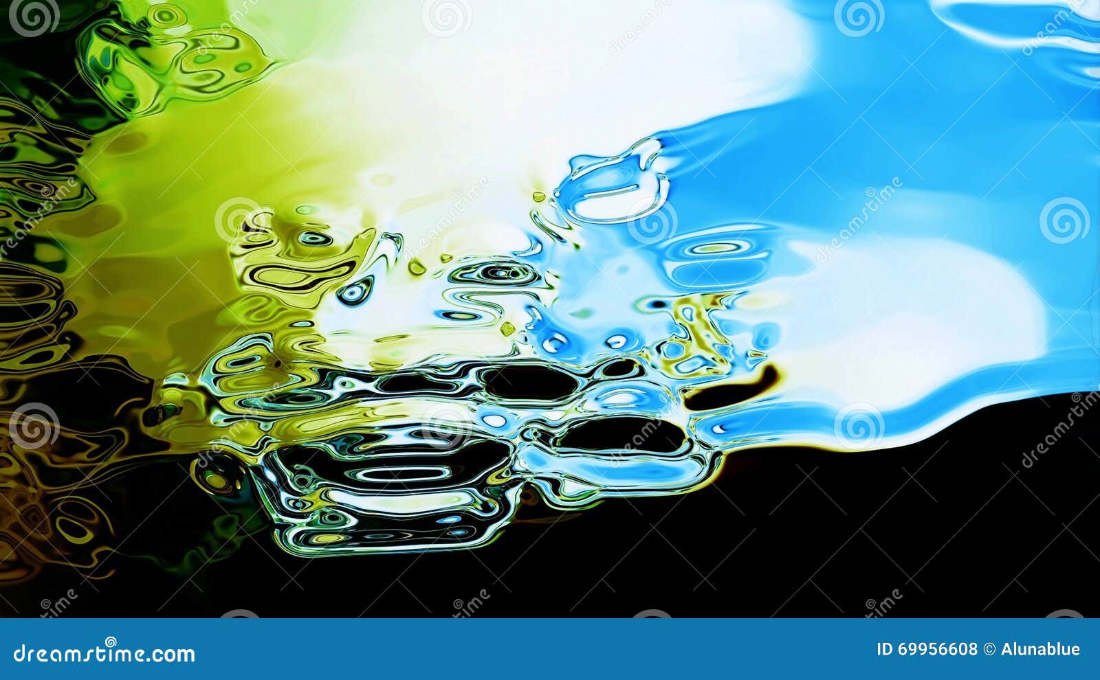 Flowing Fluid Abstraction 10855 Stock Illustration - Illustration of ...