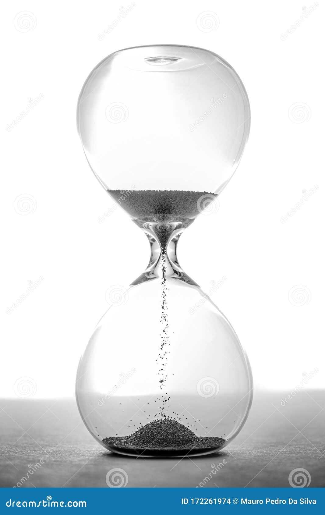 Flowing hourglass stock photo. Image of flow, fashioned - 172261974