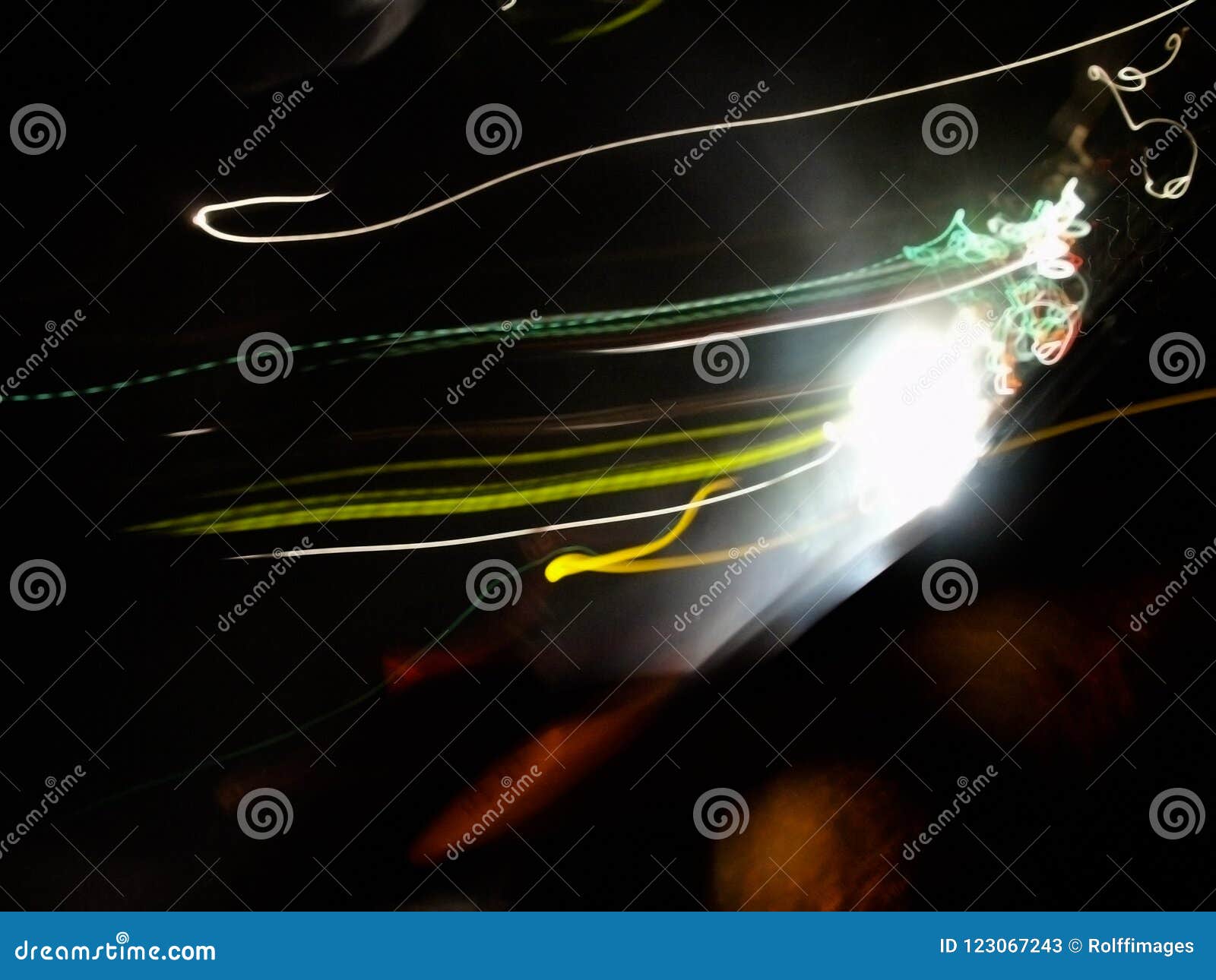 Flowing Light Abstract stock image. Image of brilliant - 123067243
