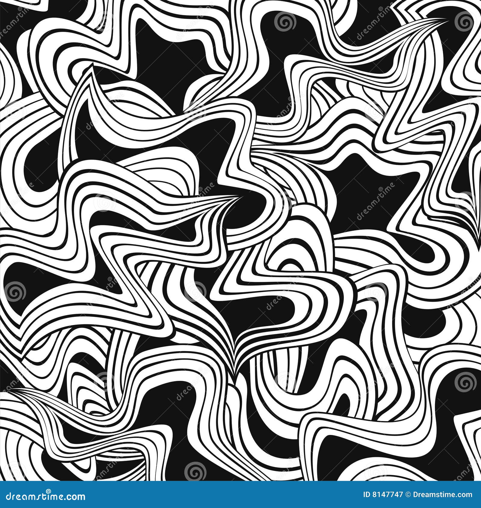 Flowing lines design stock vector. Illustration of lines - 8147747