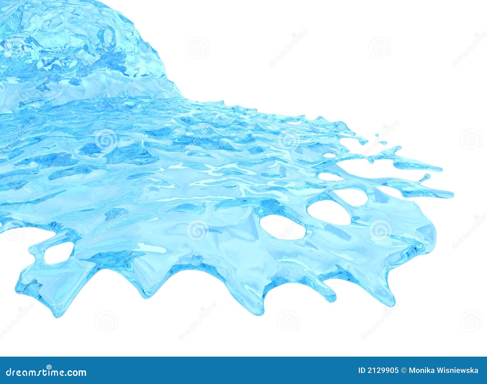 Flowing Liquid stock illustration. Illustration of blue - 2129905