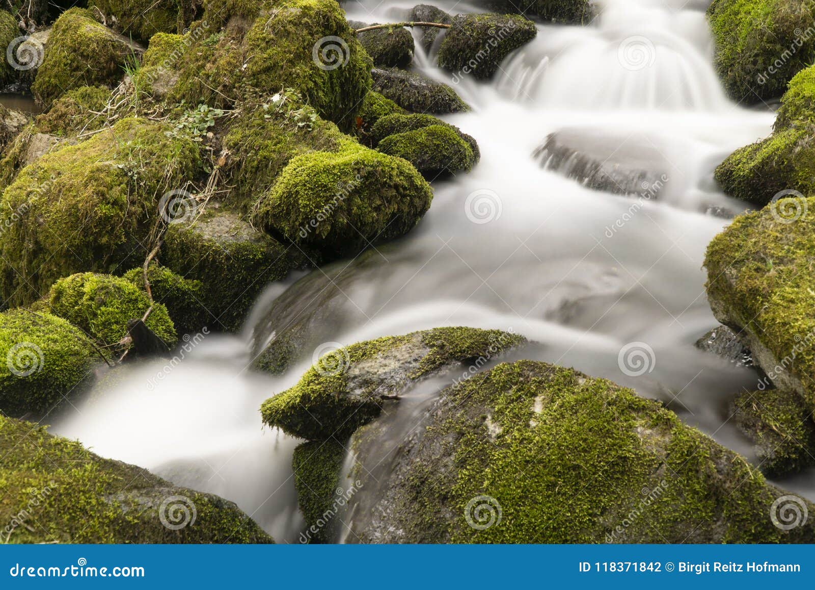Flowing Motion of Waterfall Stock Photo - Image of waterfall, jungle ...