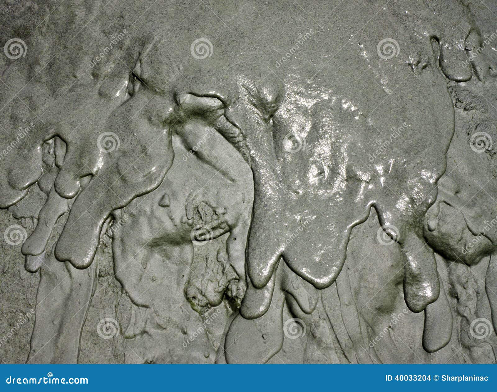 Flowing mud texture stock photo. Image of closeup, abstract - 40033204