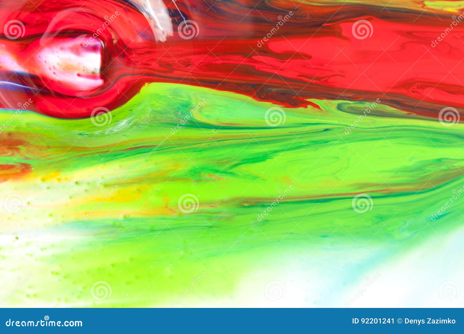 Flowing paint stock illustration. Illustration of spreading - 92201241