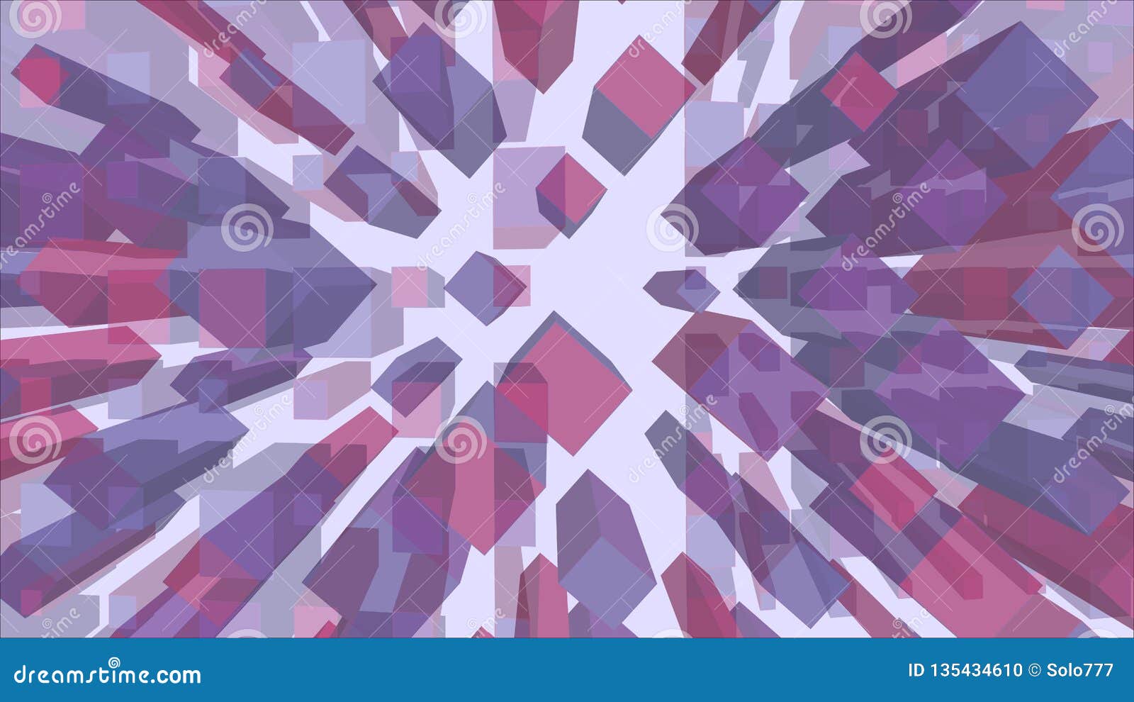 Flowing Rectangles - Futuristic Vector Background in 3d Style Stock ...