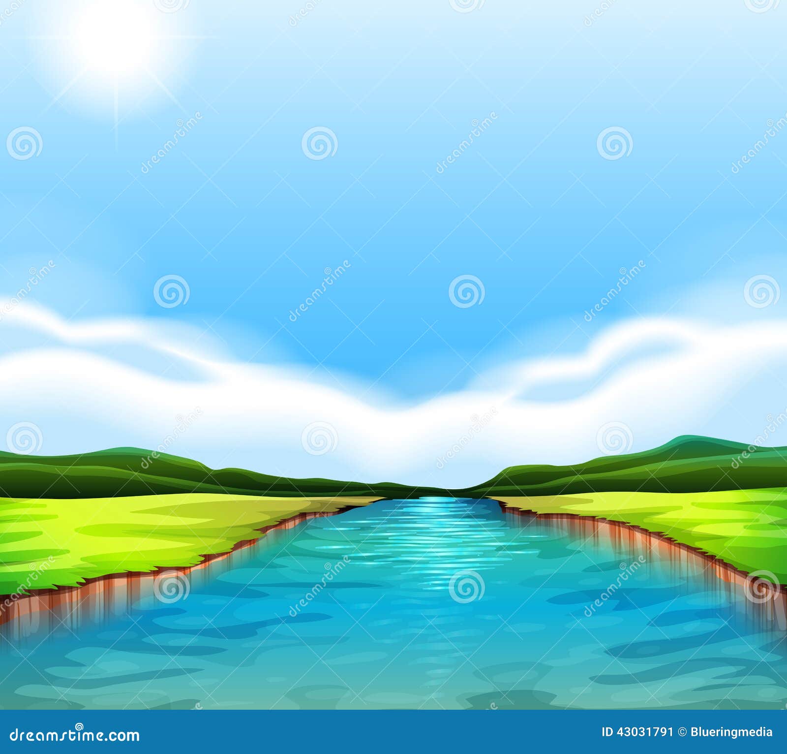 Flowing River Stock Illustrations – 4,679 Flowing River Stock ...
