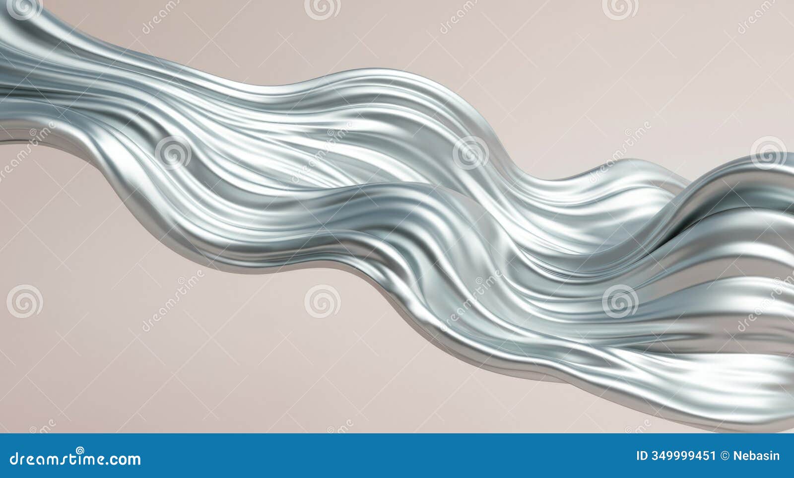 Flowing Silver Liquid Satin Silky Cloth Background Or Wallpaper ...
