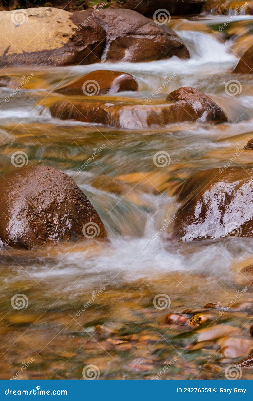 Flowing Stream stock image. Image of clear, mountain - 29276559