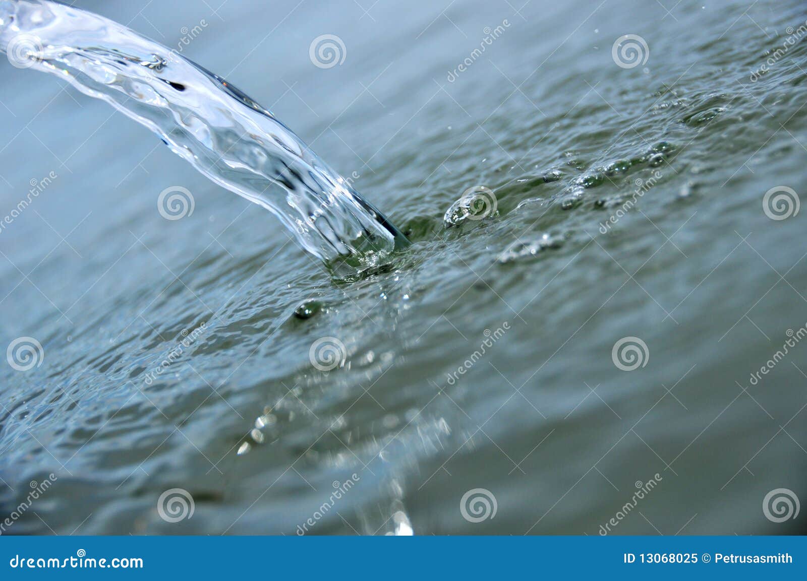 Flowing water stock image. Image of pouring, pure, fresh - 13068025