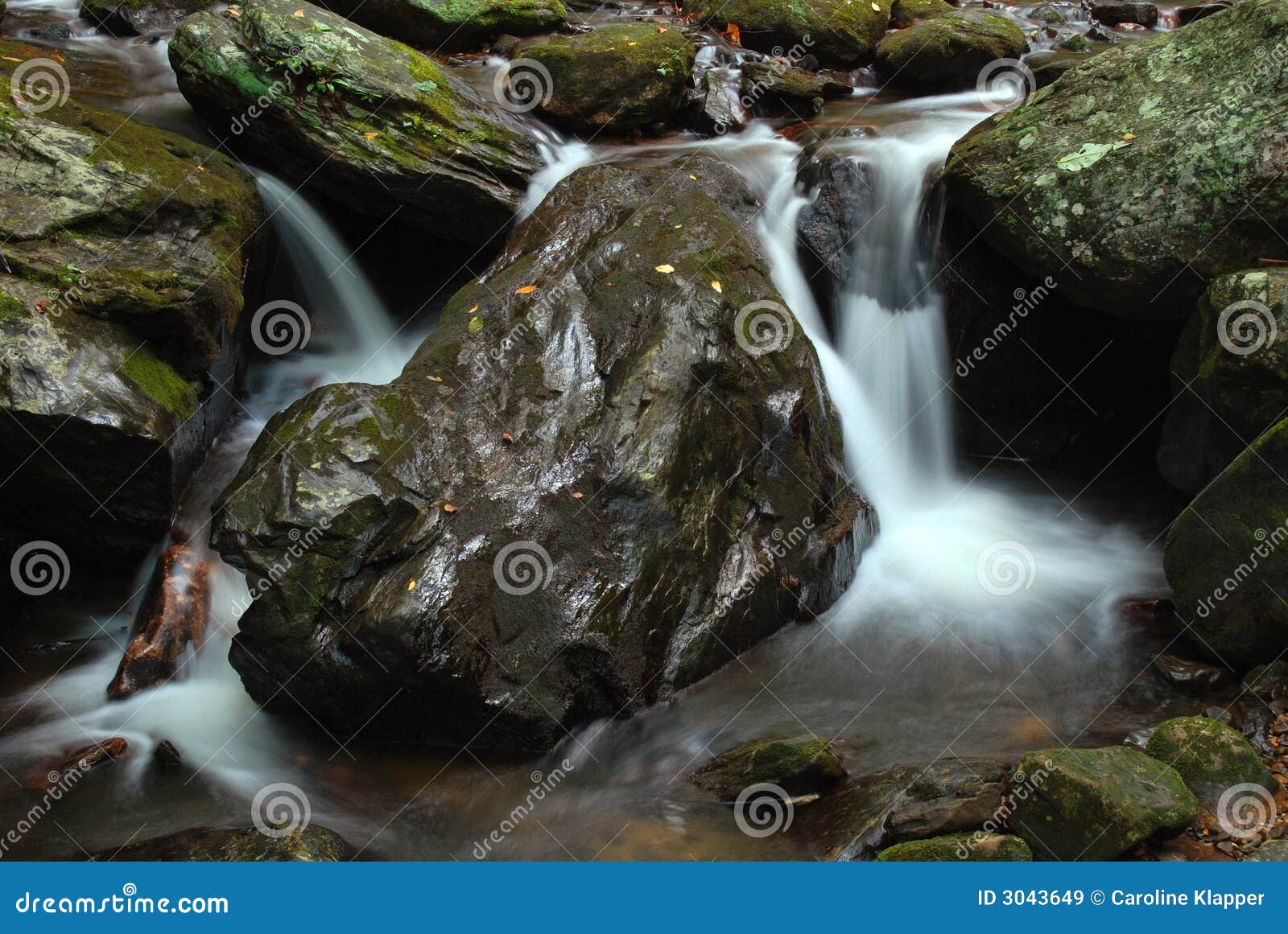 Flowing Water stock image. Image of river, calming, white - 3043649