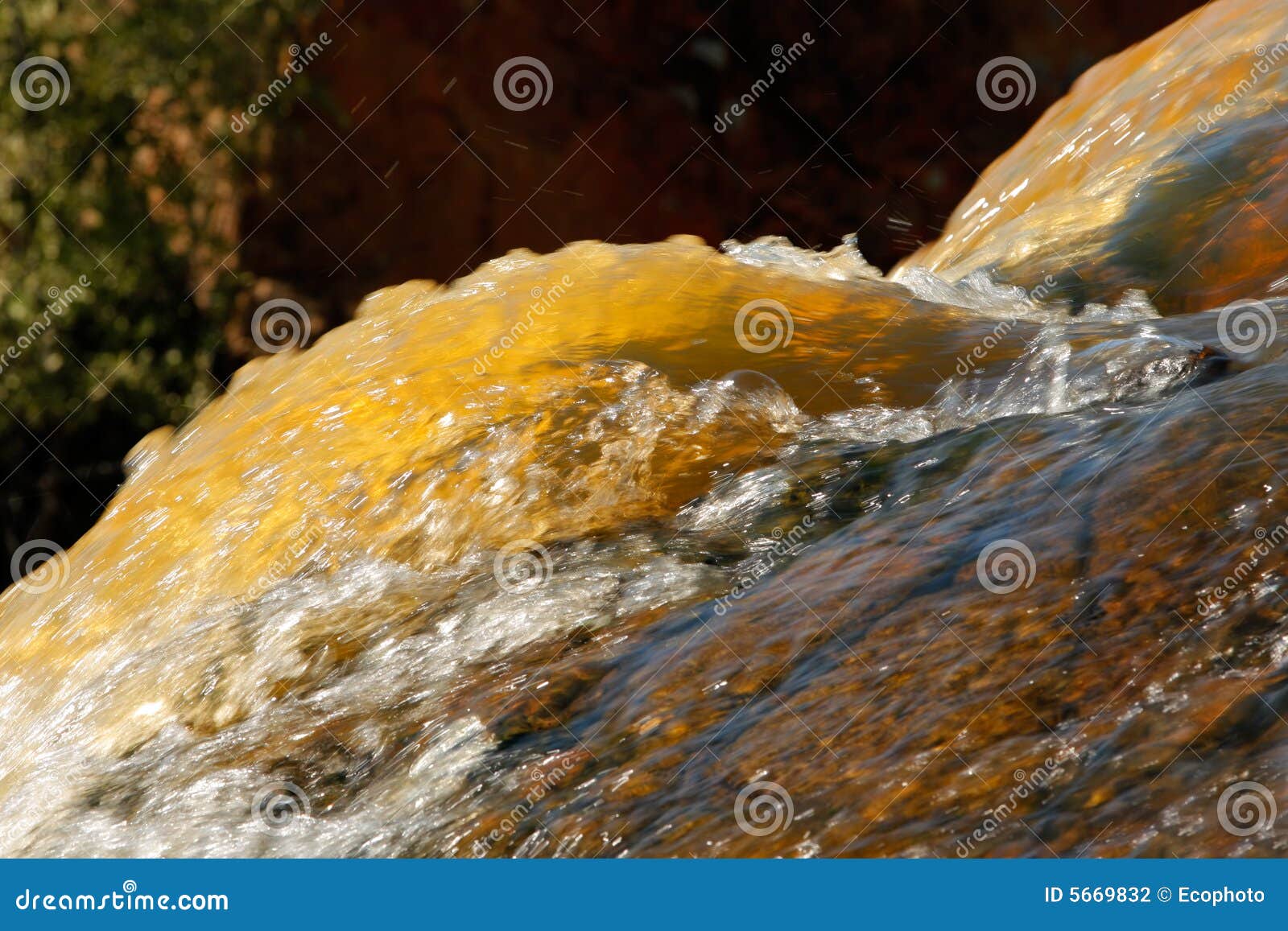 Flowing water stock photo. Image of peaceful, smooth, environment - 5669832
