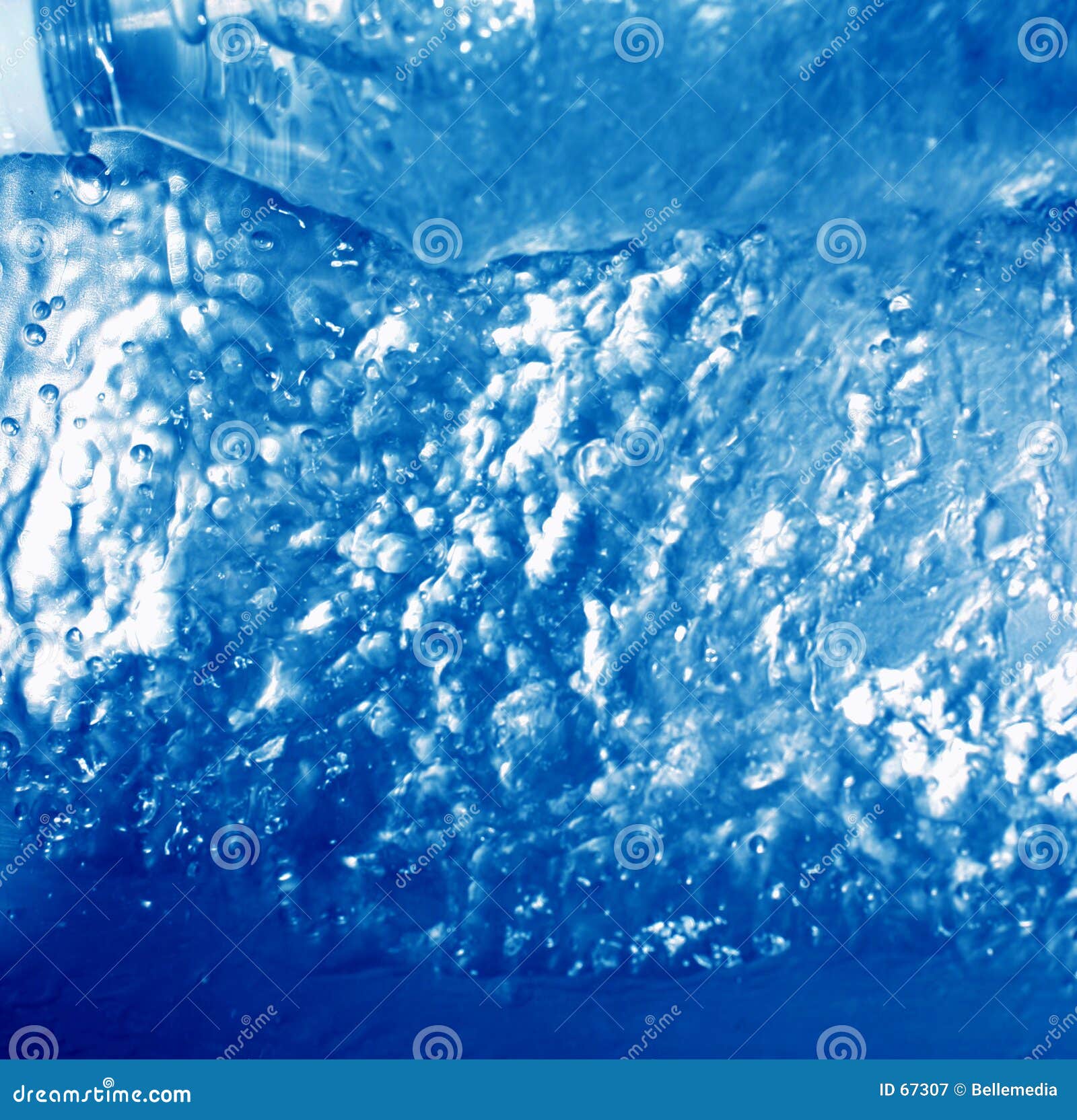 Flowing water stock image. Image of abstract, action, drip - 67307