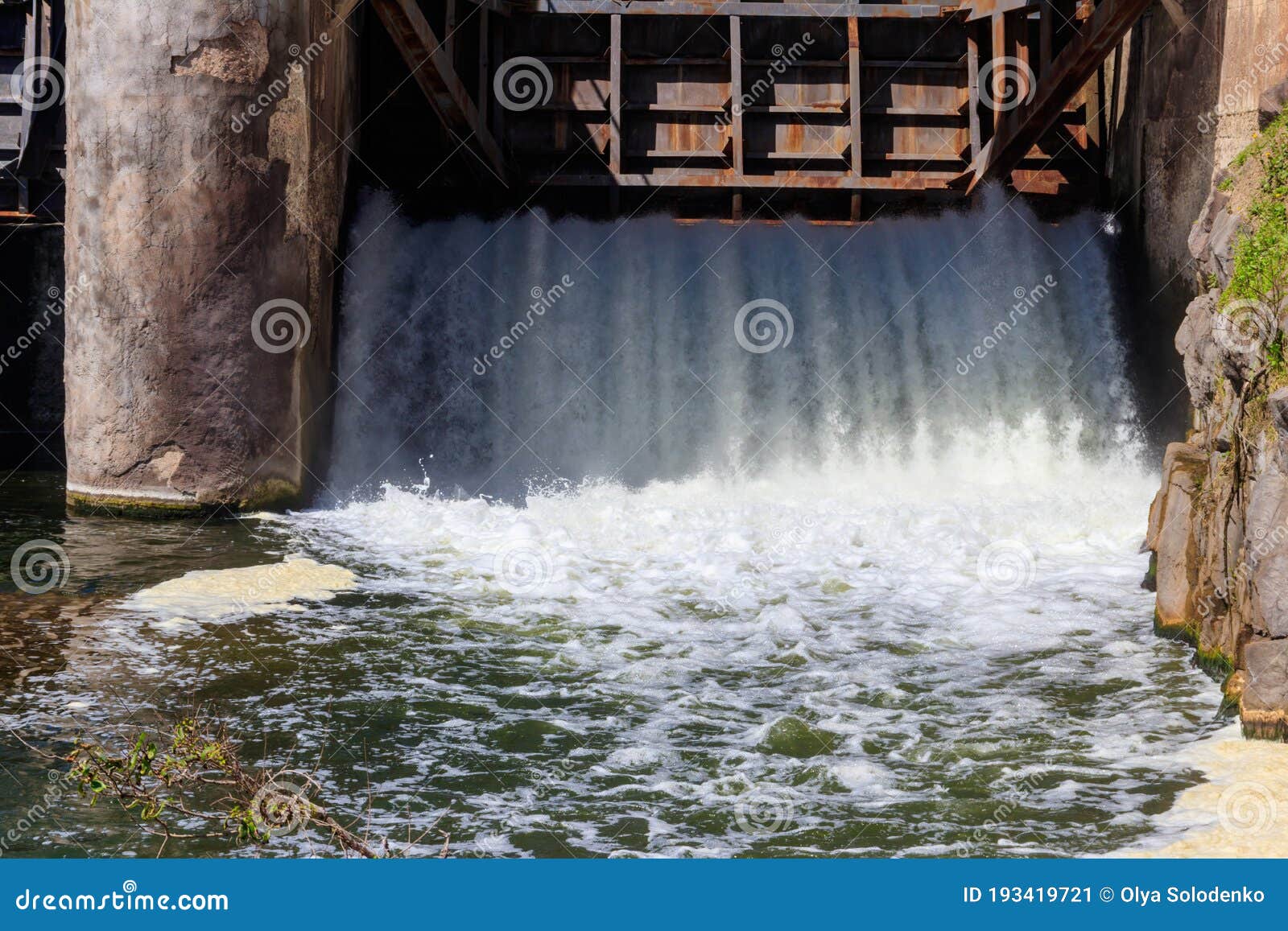 Sluice Gates Of A Dam Stock Image | CartoonDealer.com #57944215