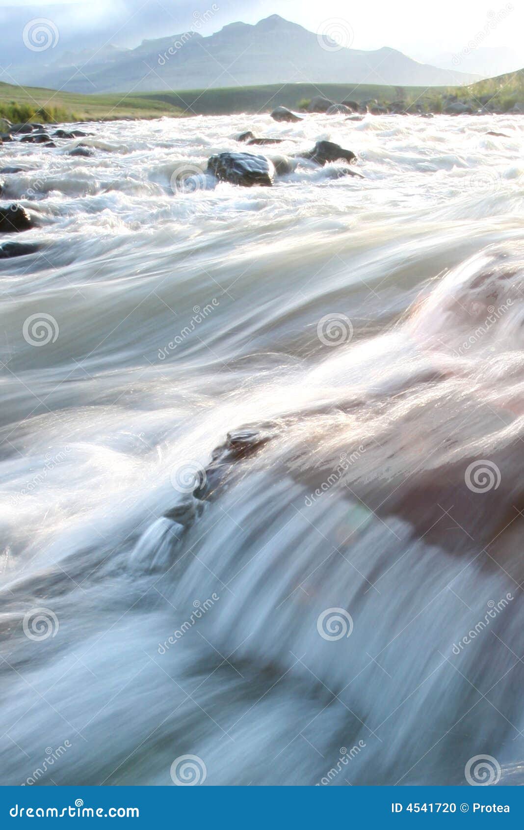 Flowing waters of a River stock photo. Image of camp, refreshment - 4541720