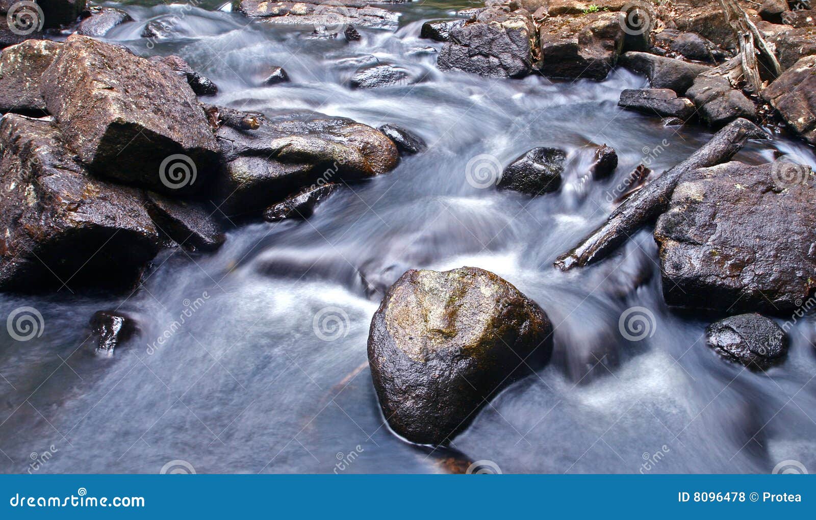 Flowing waters of River stock photo. Image of power, life - 8096478