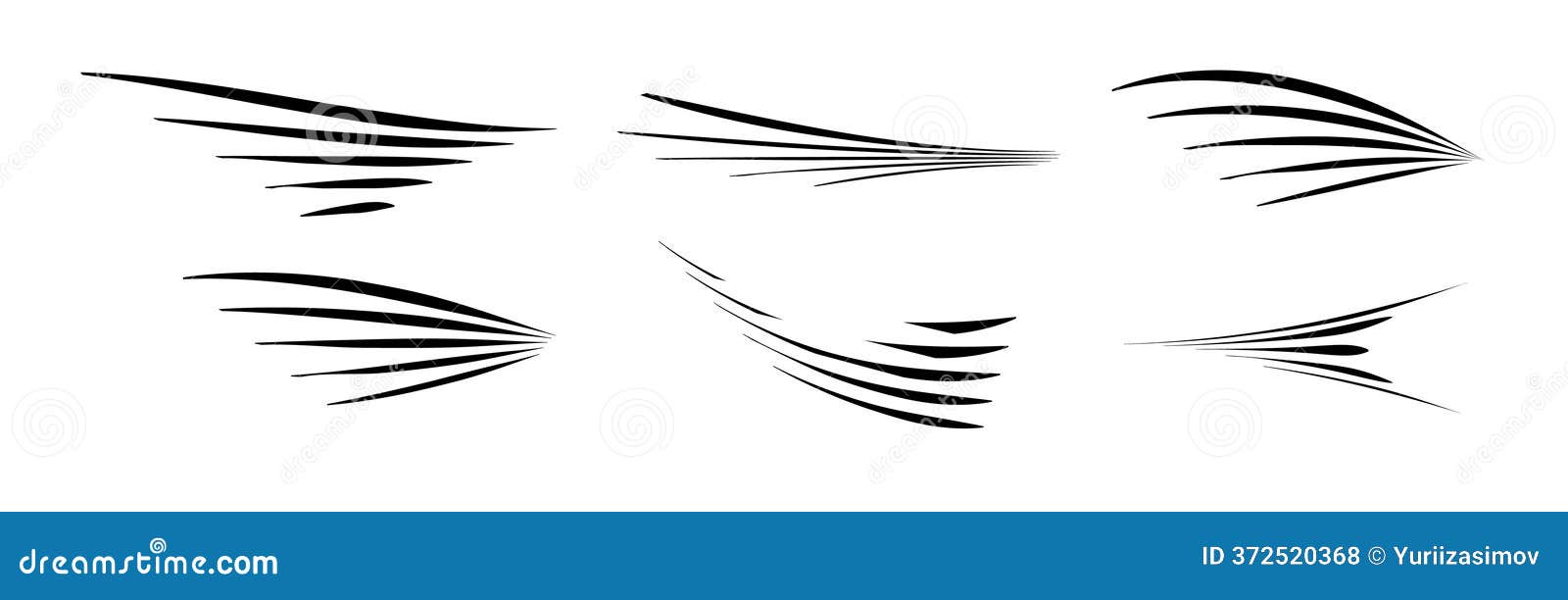 WIND MOTION Vector Illustration | CartoonDealer.com #15015822