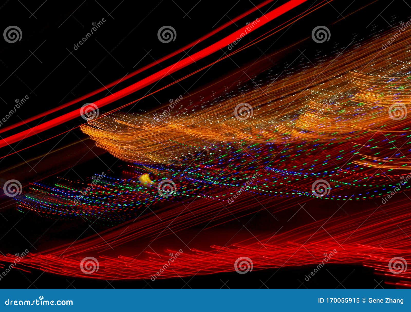 Flowing Yellow Light Effects , Backgrounds, Abstract Stock Image ...