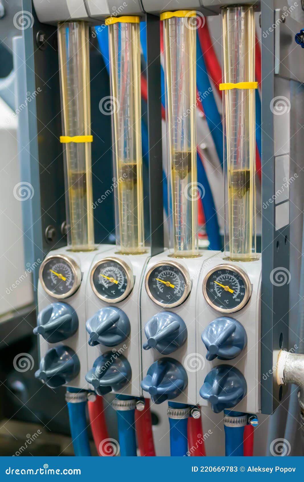 Flowmeter, Rotameter - Flow Regulator for Cooling System of Injection ...