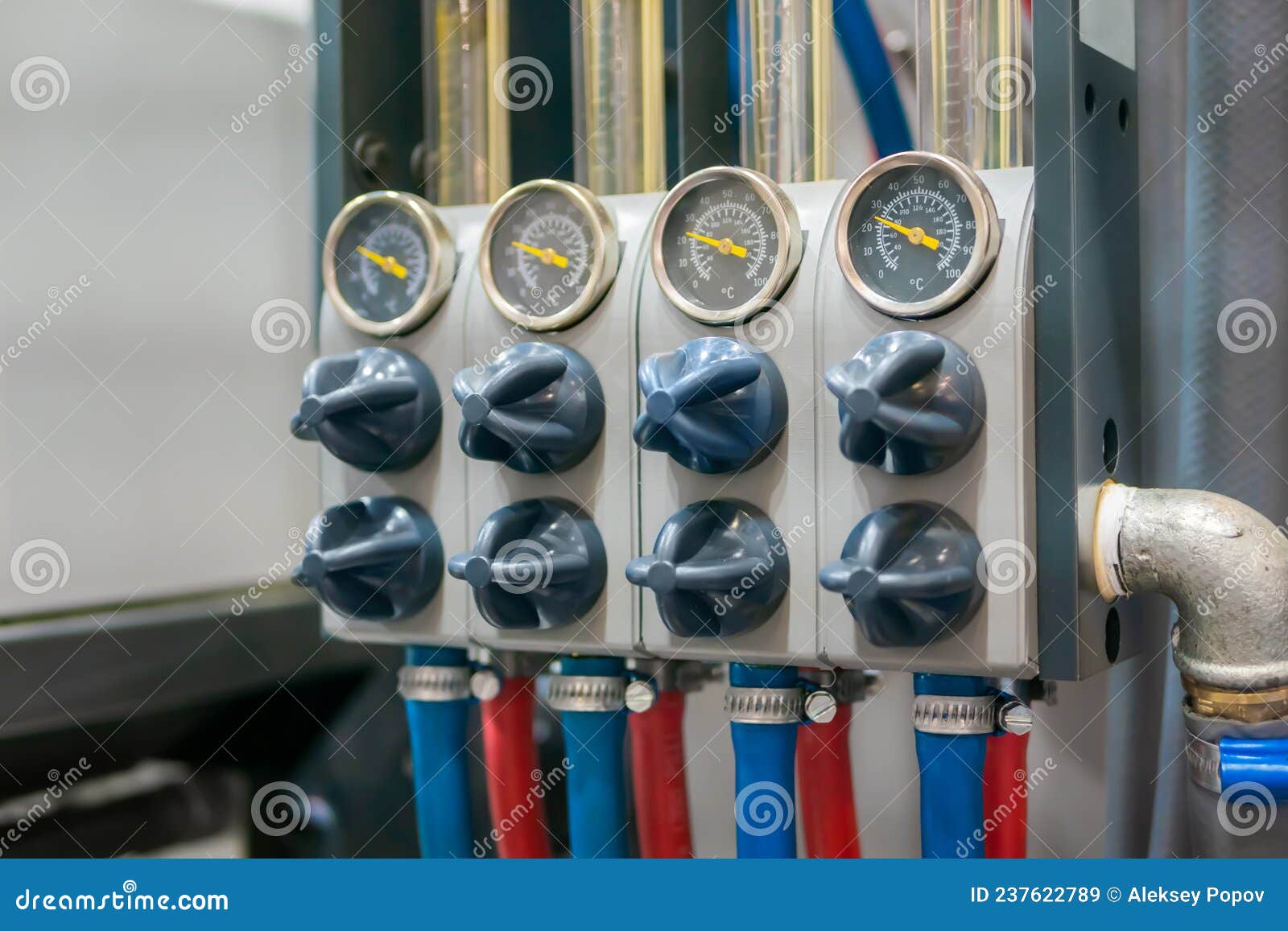 Flowmeter, Rotameter - Flow Regulator for Cooling System of Injection ...