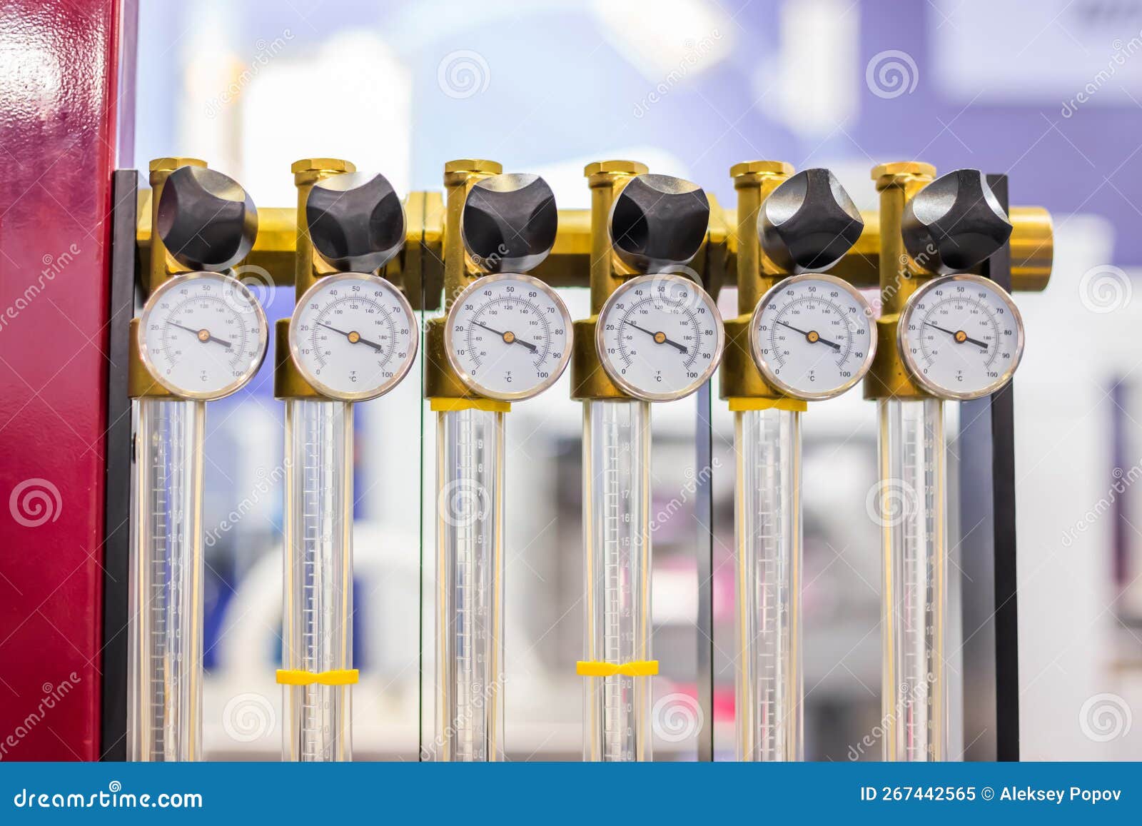 Flowmeter, Rotameter - Flow Regulator For Cooling System Of Injection ...