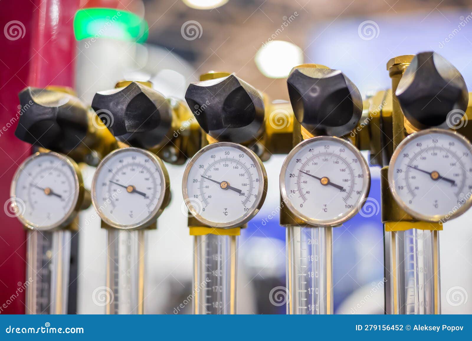 Flowmeter, Rotameter - Flow Regulator For Cooling System Of Injection ...