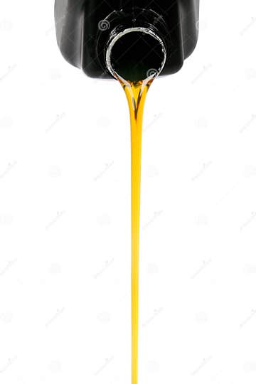Flows out engine oil stock image. Image of fuel, lubrication - 16378727