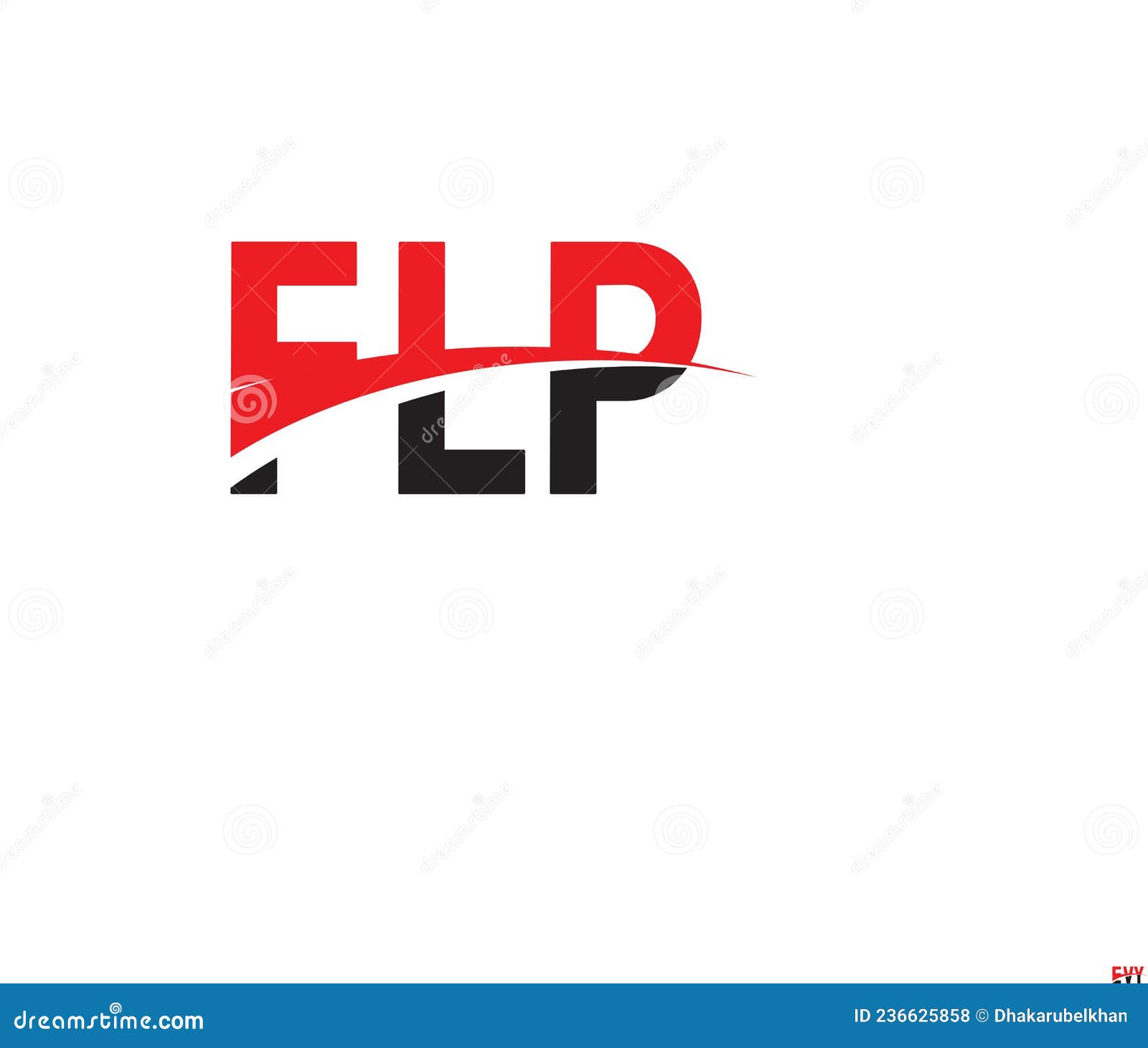 FLP Letter Initial Logo Design Vector Illustration Stock Vector ...