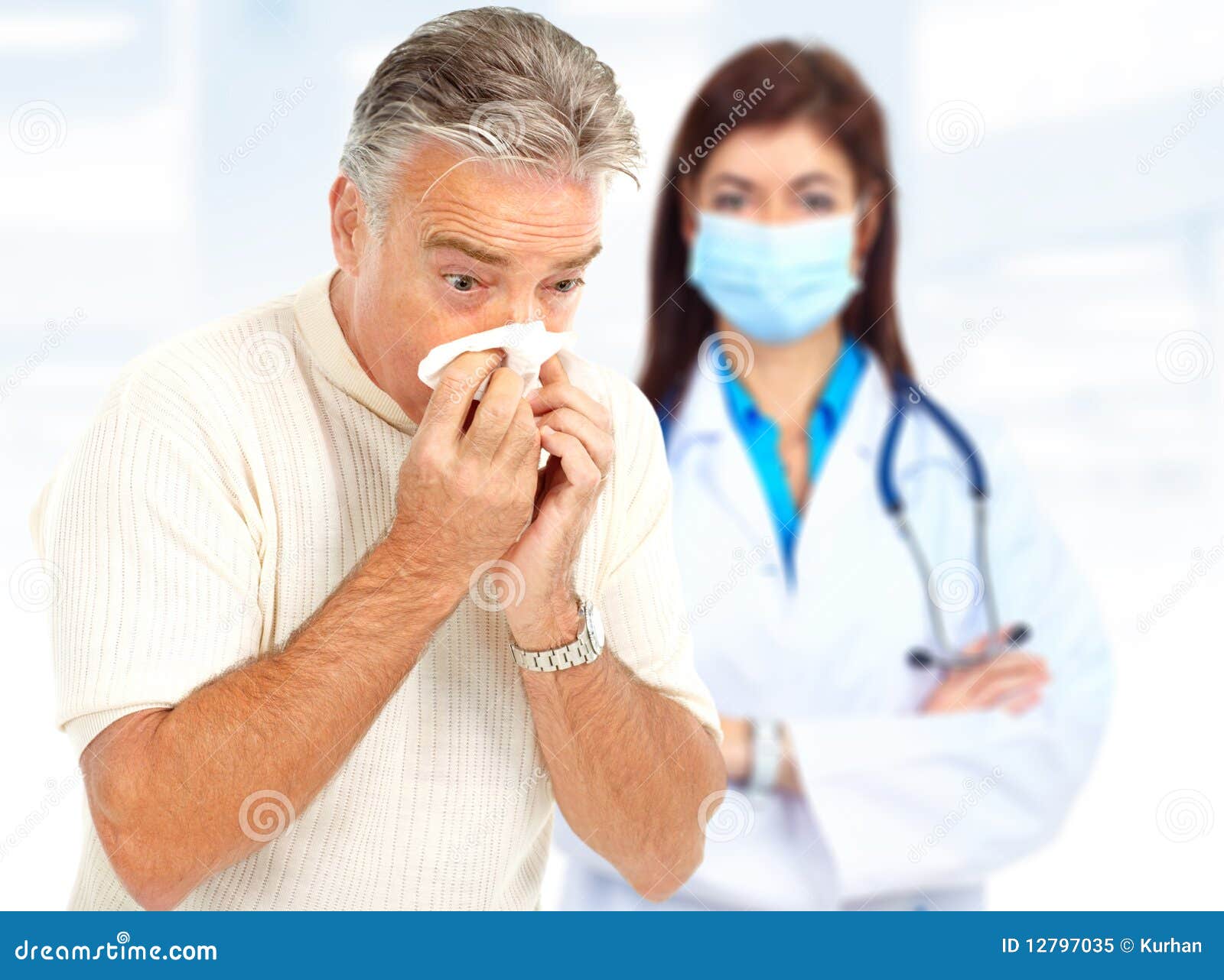 Flu stock image. Image of pain, medical, clinic, influenza - 12797035