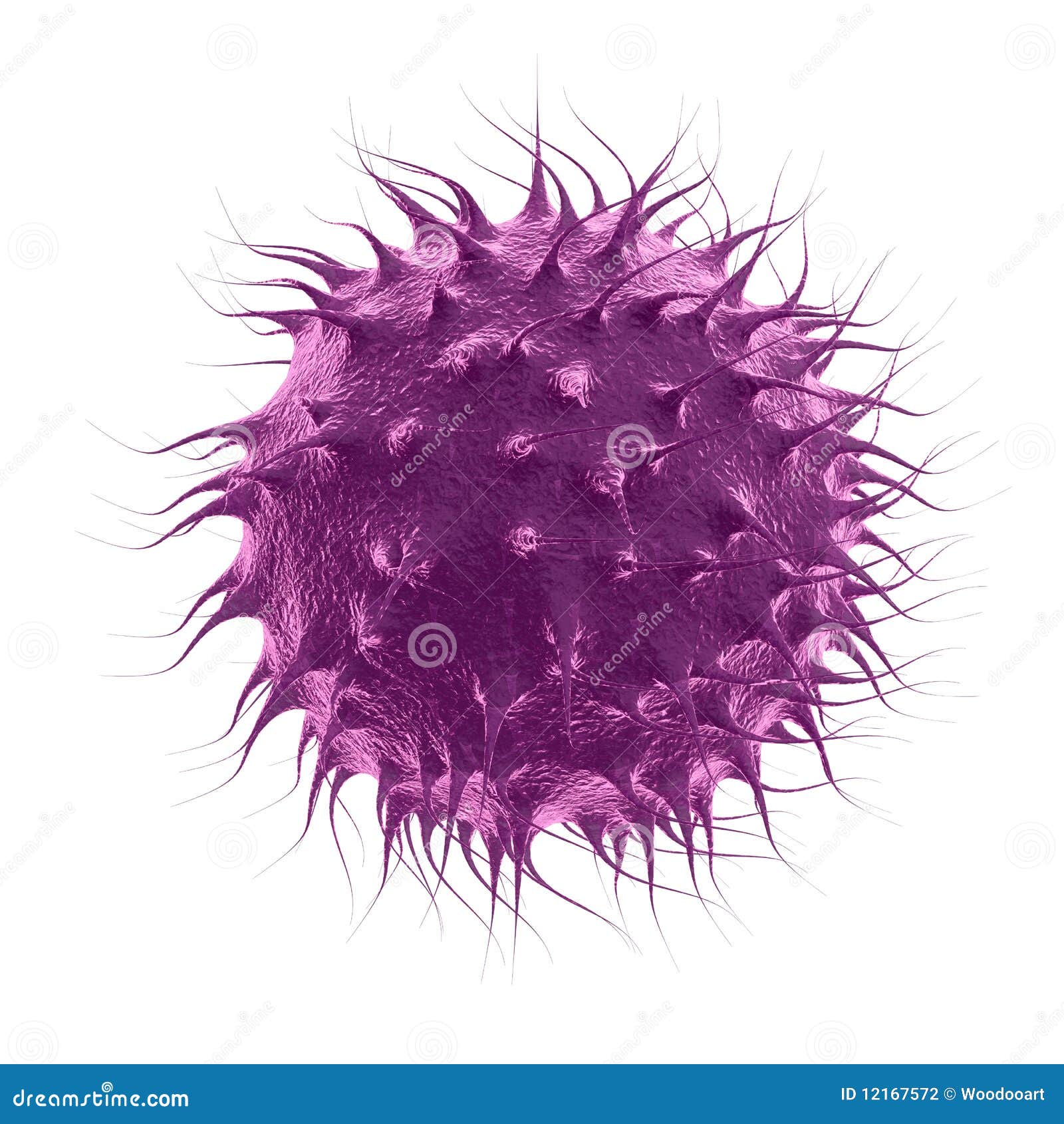 Flu virus stock illustration. Illustration of bacterium - 12167572