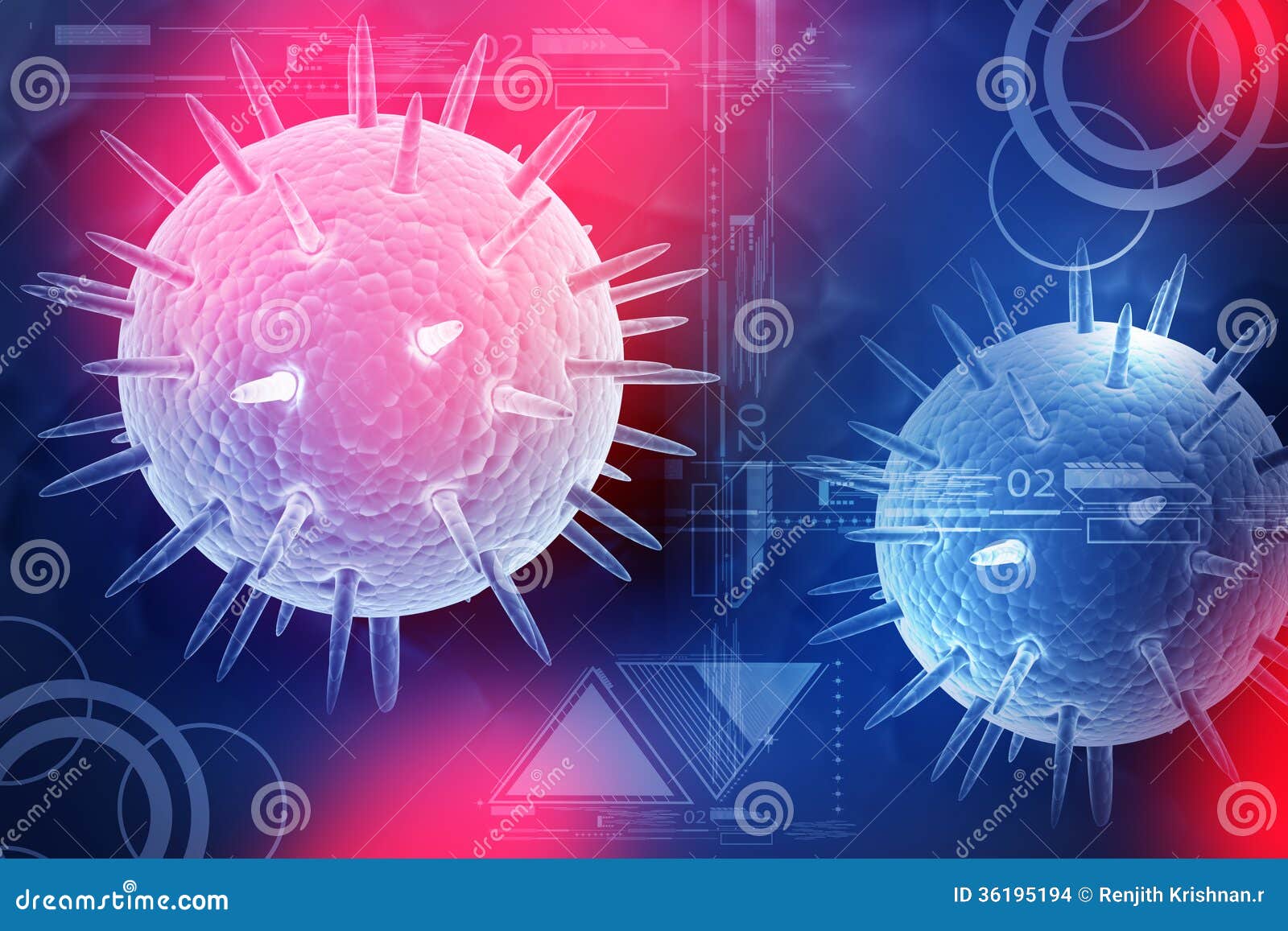 Flu virus stock illustration. Illustration of cough, medical - 36195194