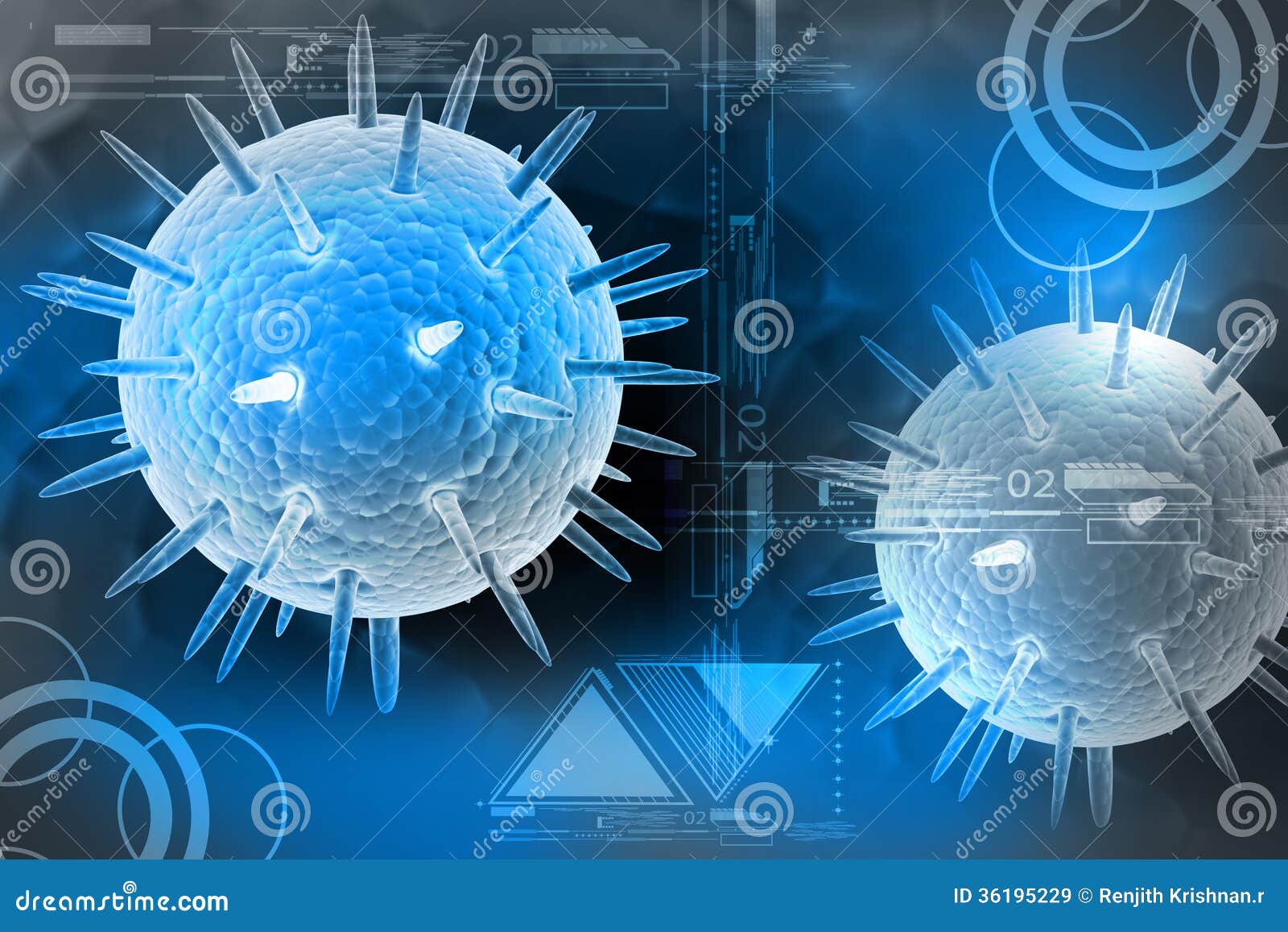 Flu virus stock illustration. Illustration of germs, ache - 36195229