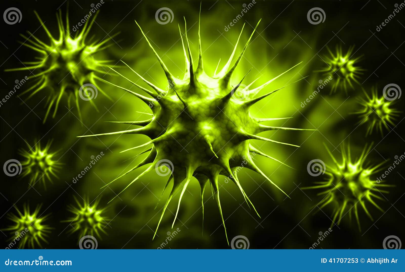 Flu Virus stock image. Image of germs, molecules, medical - 41707253