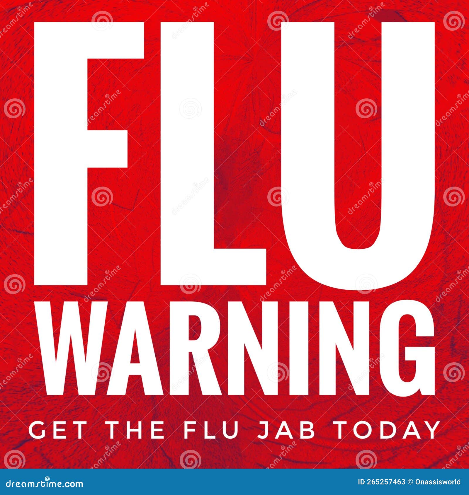 Flu Warning Text Illustration Background Header Stock Illustration ...