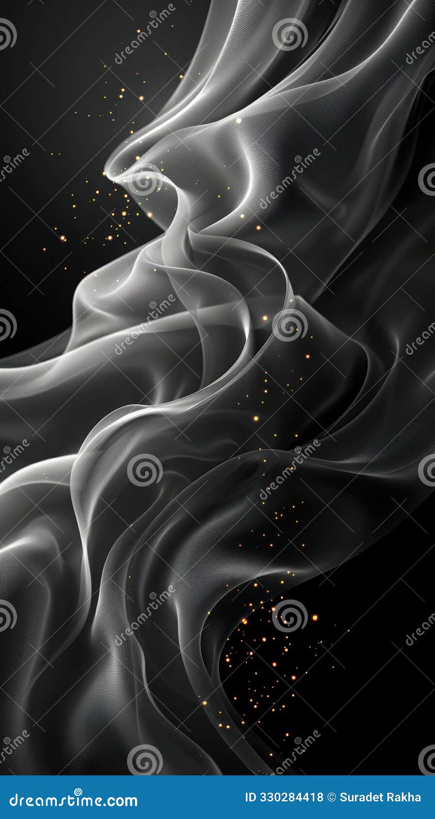 Fluent Style Simple Black Gradient Background. Stock Illustration ...