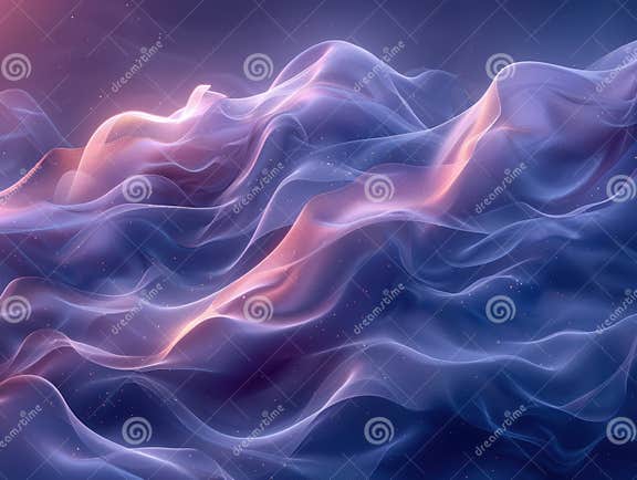 Fluent Style Simple Blue Gradient Background. Stock Illustration ...