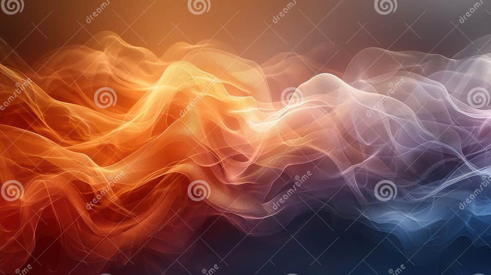 Fluent Style Simple Brown Gradient Background. Stock Illustration ...