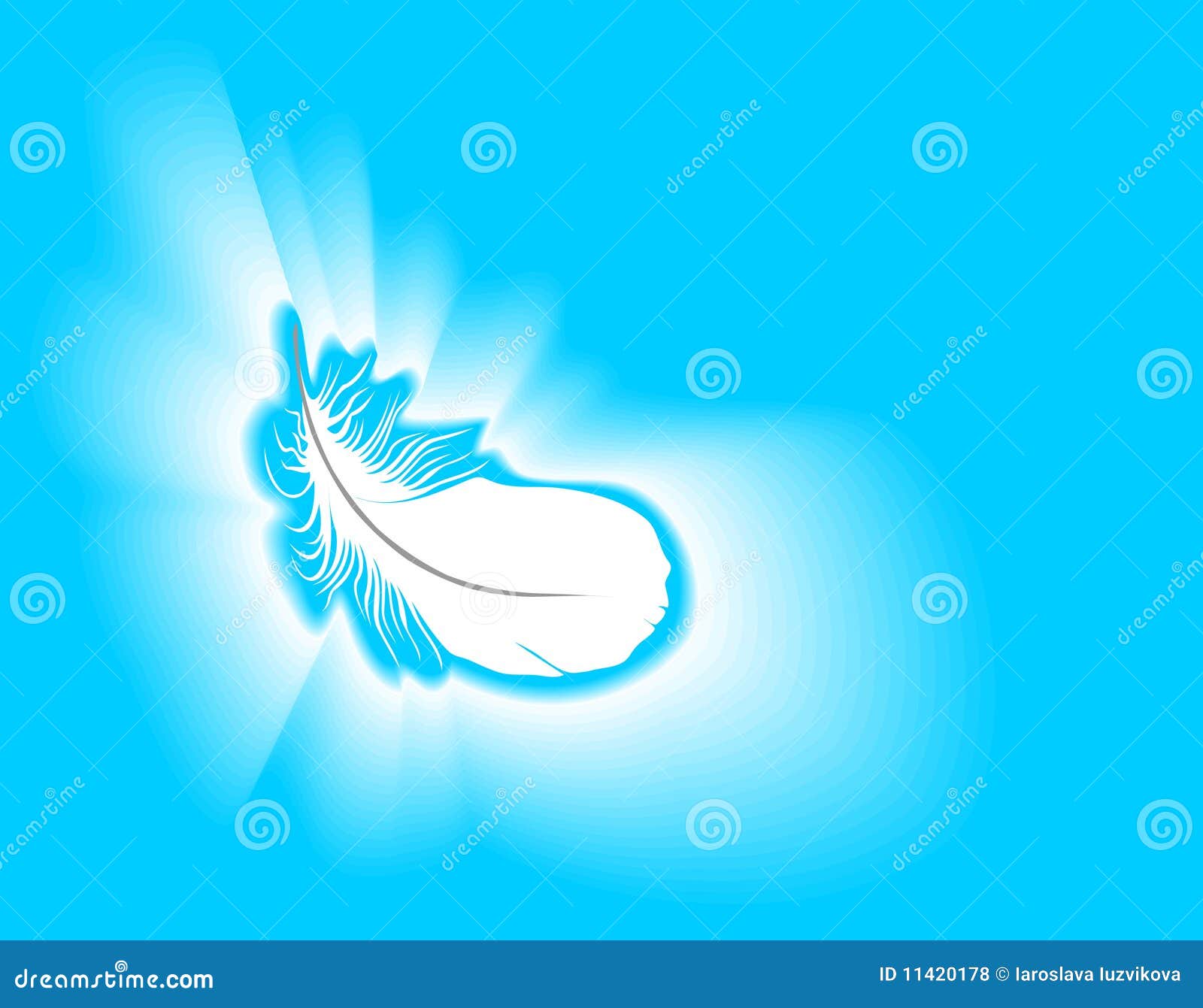 Fluff card vector stock vector. Illustration of grace - 11420178