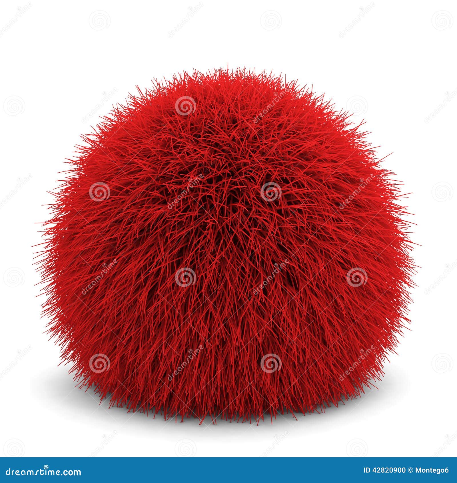 Fluffy Ball Rolling. Cartoon Plant Tumbleweeds. Stock Image ...